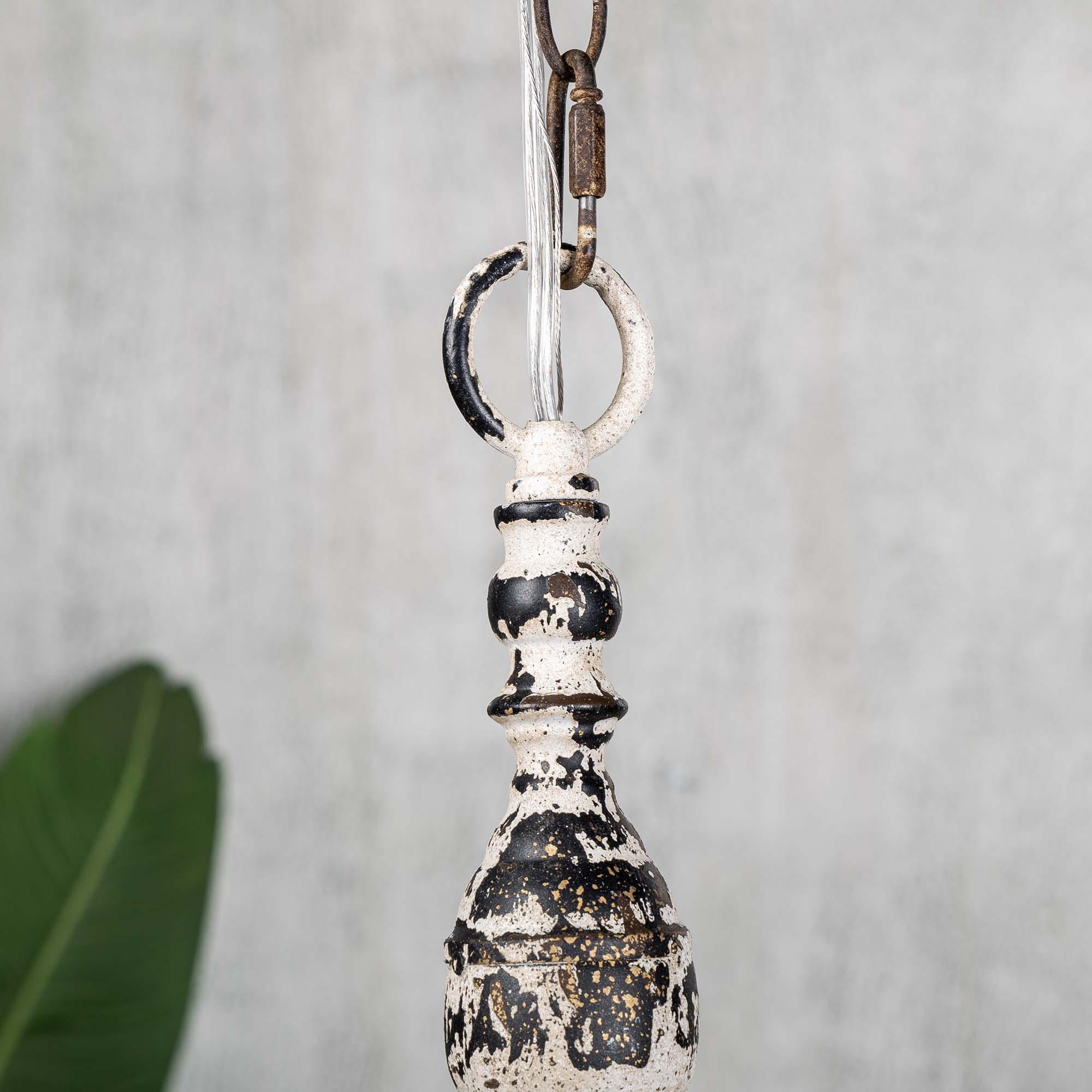 Antique Ivory Pendant Light Farmhouse Pendant Light Metal Pendant Light ...