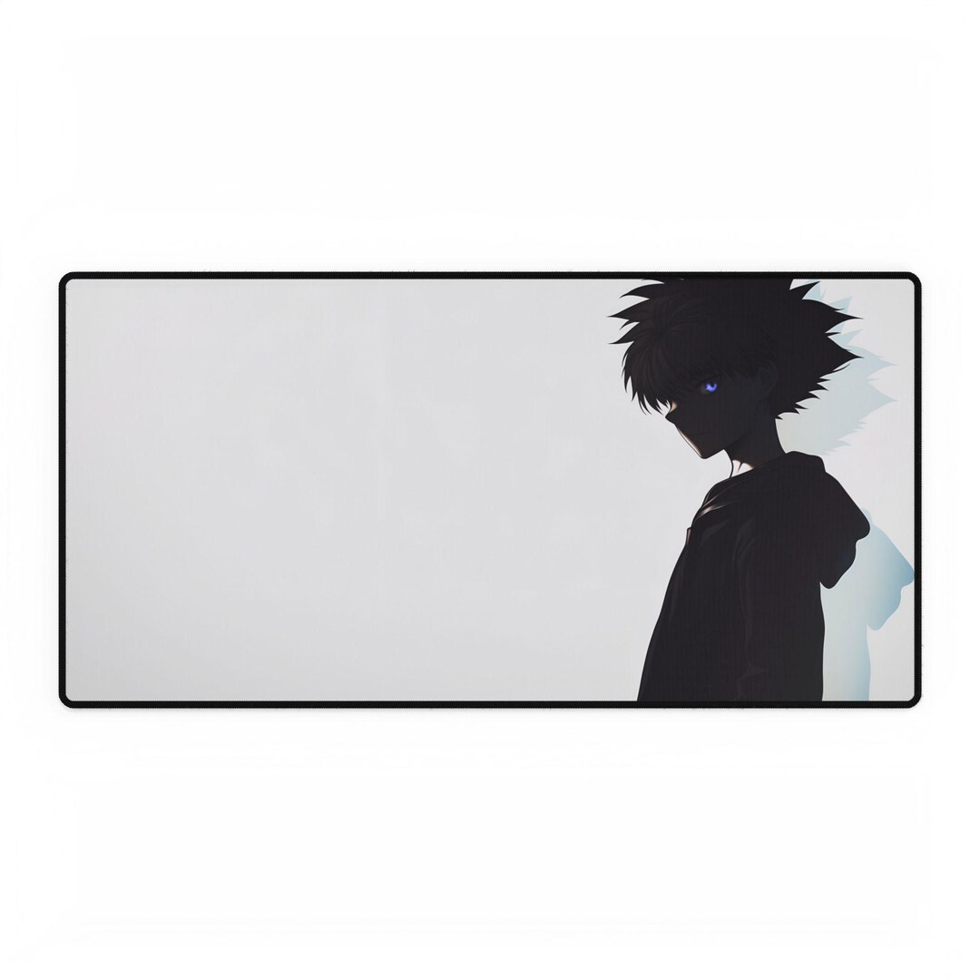 Killua Zoldyck Silhouette Mouse Pa, Sleek Hunter X Hunter Design - Etsy