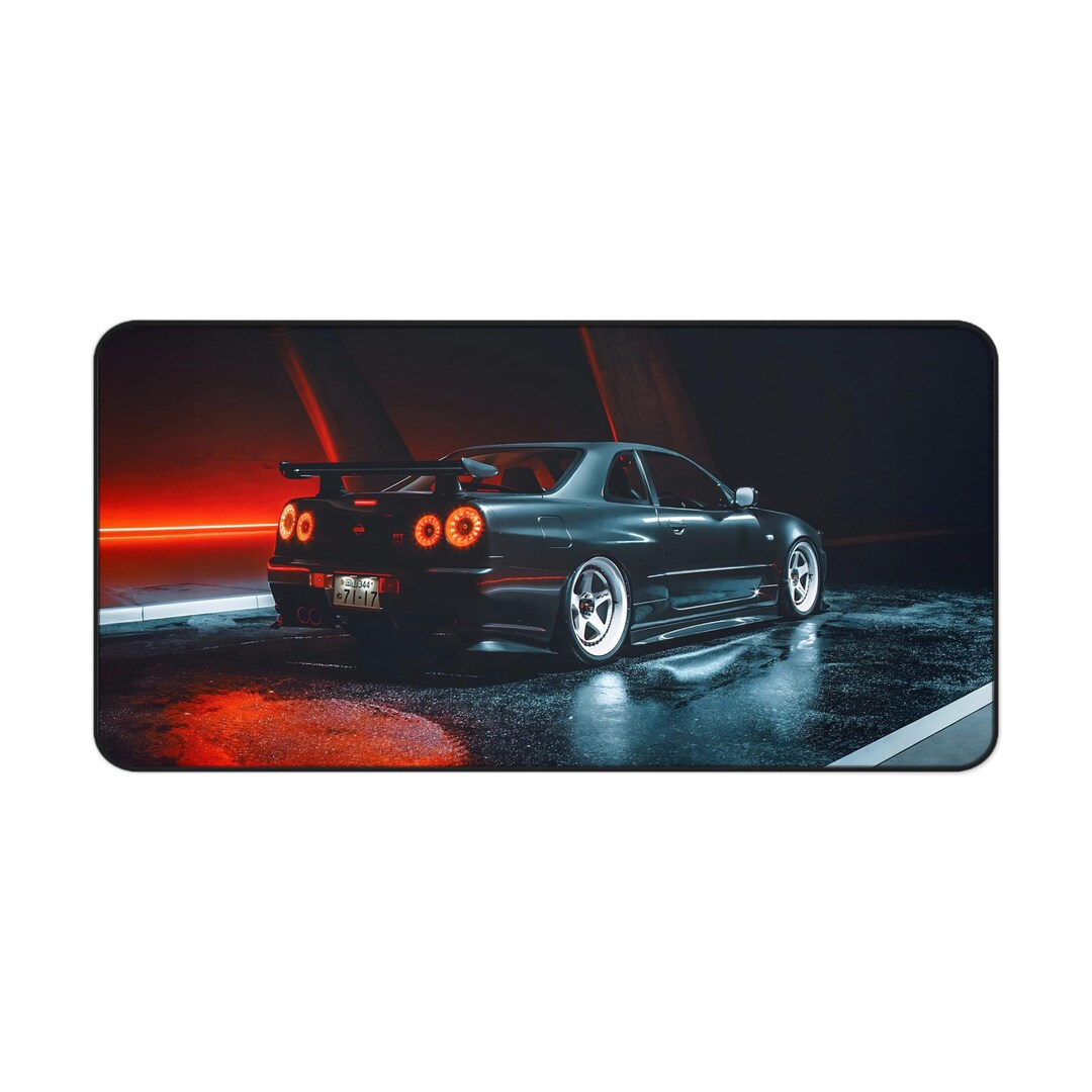 Nissan Skyline GT-R Mouse Pad, Iconic JDM Car Design, Premium Desk Mat ...