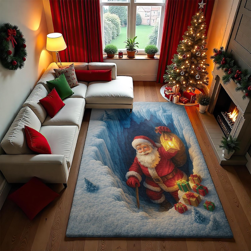 3d Printed Christmas Rugs - Etsy