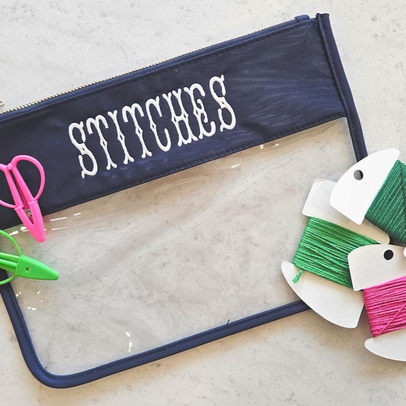 Clear Vinyl Needlepoint Bag - Etsy