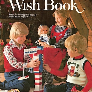 Sears Christmas 1975 Wishbook PDF Download, Vintage Digital Instant ...