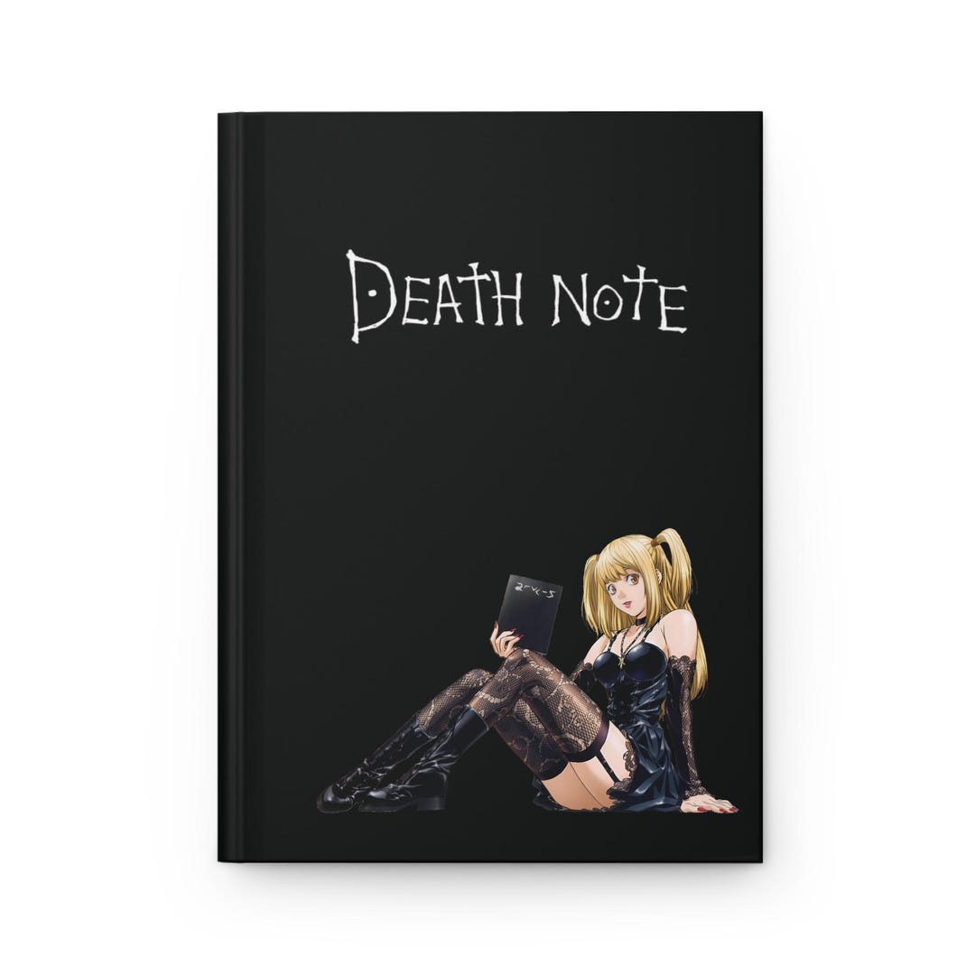 MISA MISA Death Note Anime Manga Hardcover Journal Matte Diary Planner ...