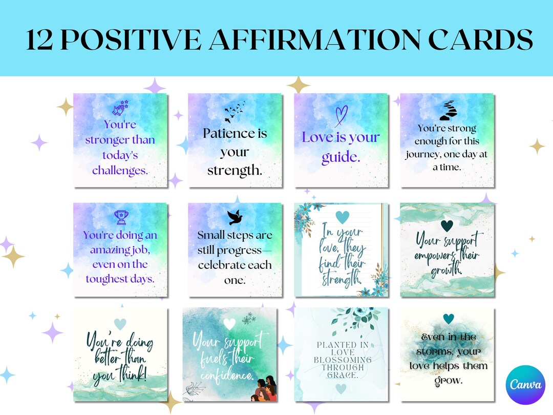 Printable Positive Quote Cards Positive Sayings, Kindness Cards ...
