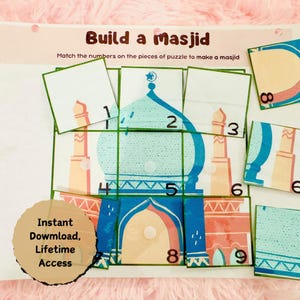Islamic Busy Book for Toddlers, Islamic Toddler Busy Book, Preschool ...