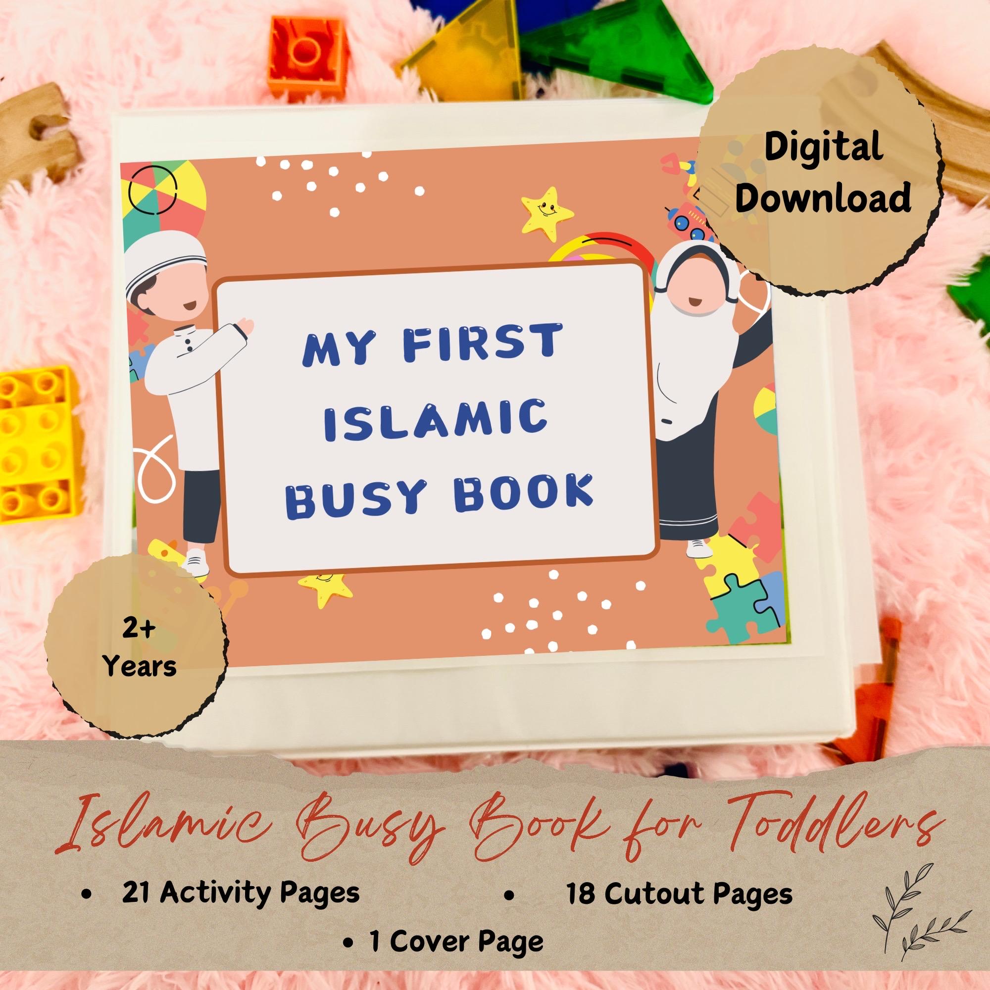 Islamic Busy Book for Toddlers, Islamic Toddler Busy Book, Preschool ...