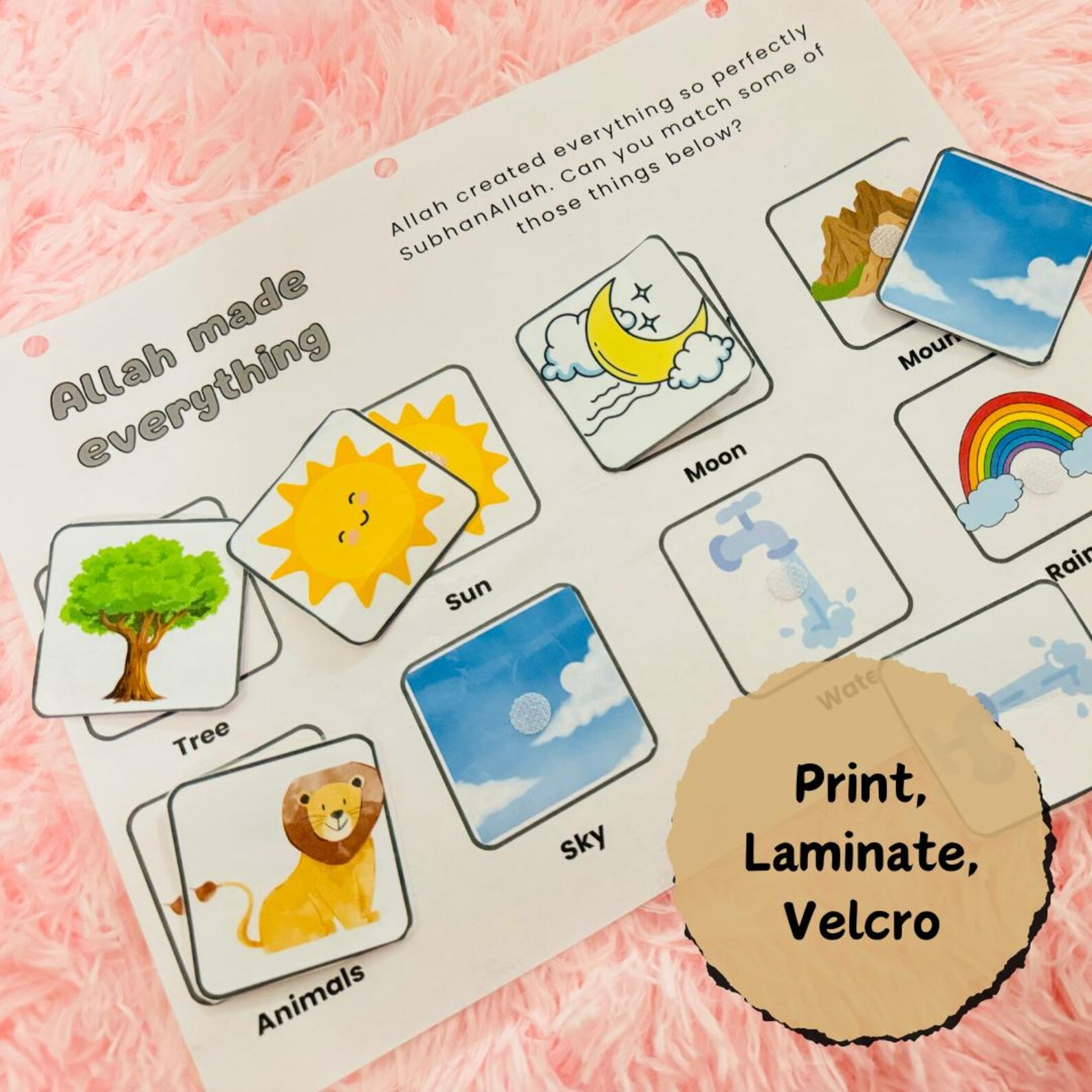 Islamic Busy Book for Toddlers, Islamic Toddler Busy Book, Preschool ...