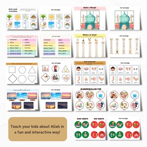 Islamic Busy Book for Toddlers, Islamic Toddler Busy Book, Preschool ...
