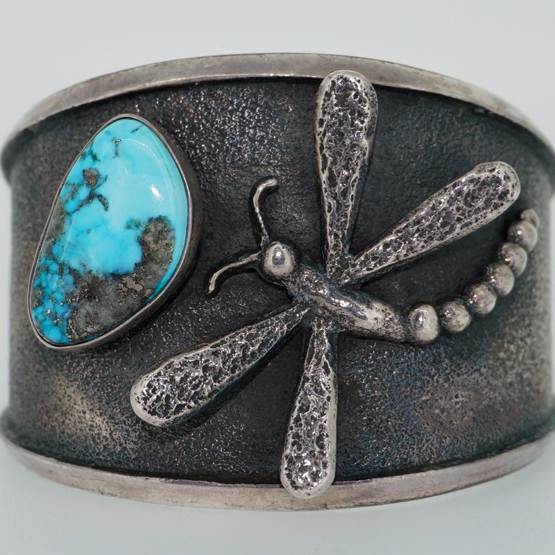 Sand Cast Silver Cuff - Etsy