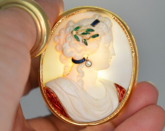 Cameo Necklaces - Vintage - Etsy UK