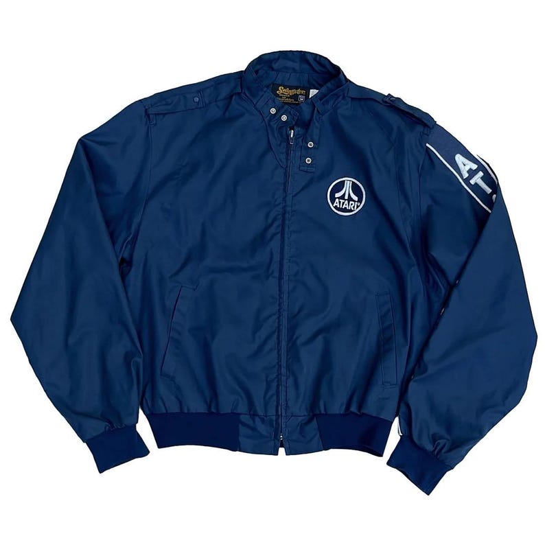Atari 1980'S Vintage Video Game 80's Members Only Jacket - Etsy