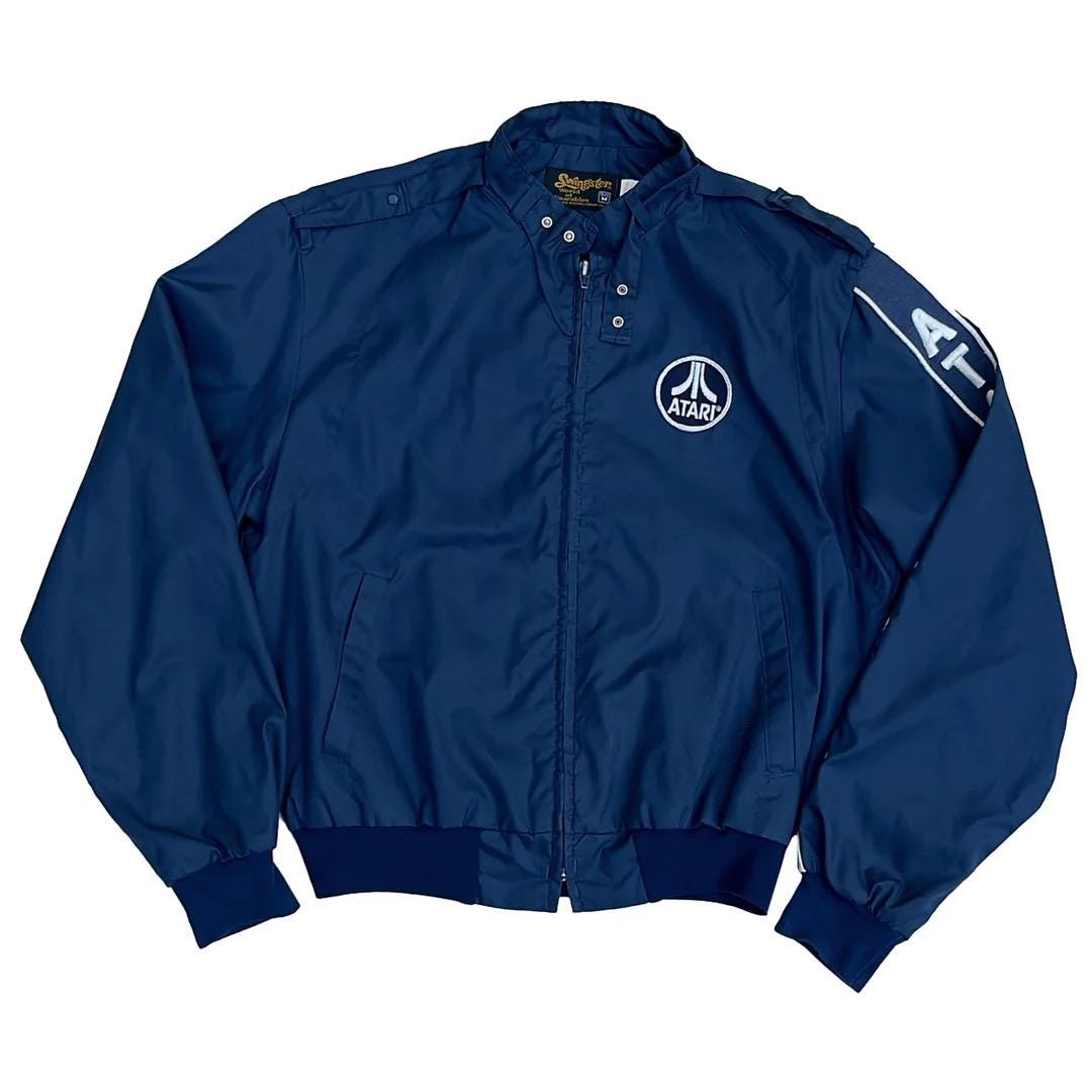 Atari 1980'S Vintage Video Game 80's Members Only Jacket - Etsy