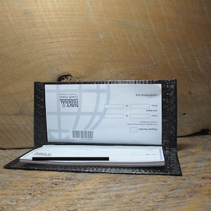 Carbon Fiber Checkbook Cover - Etsy