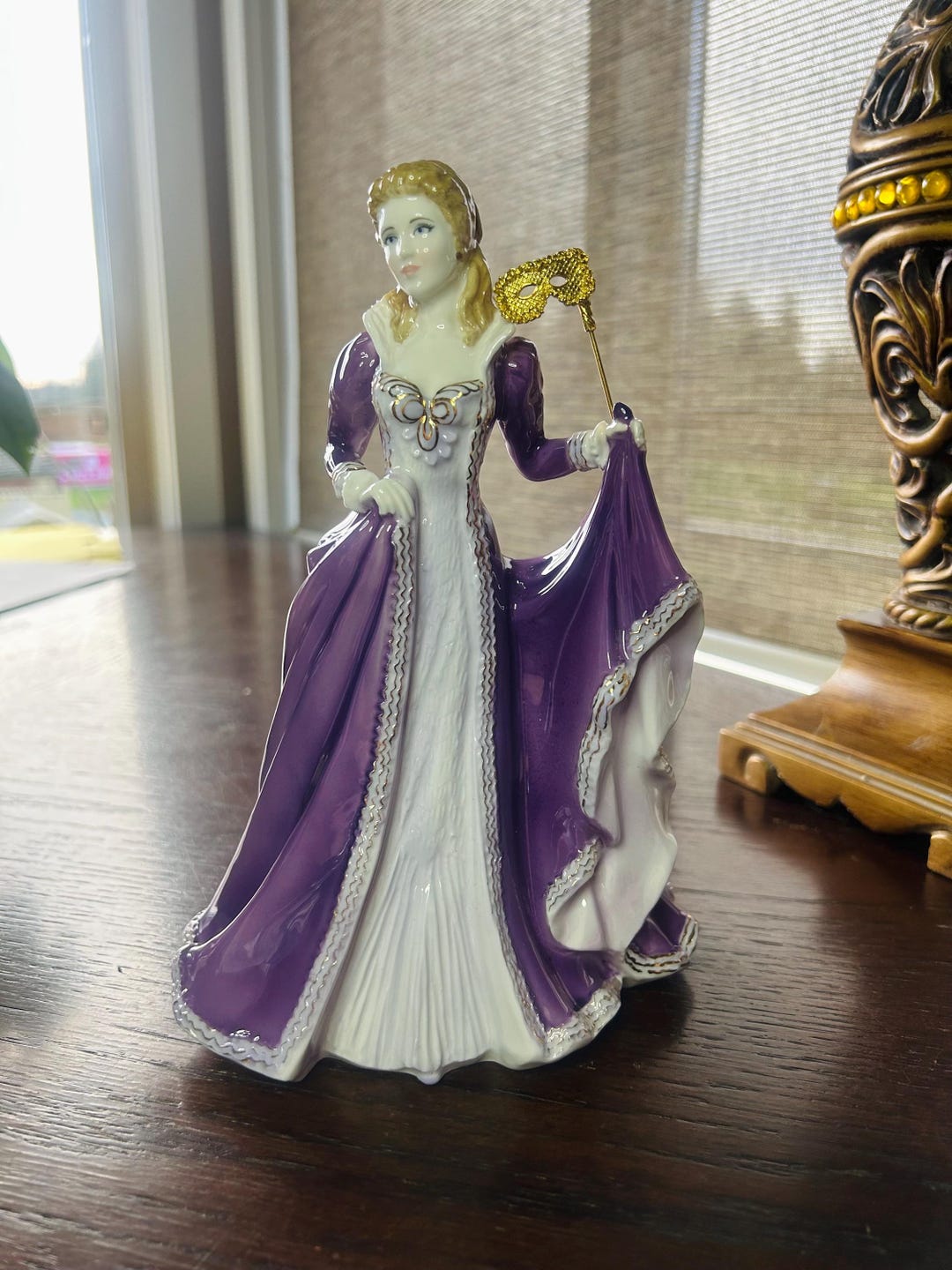 Royal Worcester Figurine Masked Ball 1996 · Glittering Occasions · Fine ...