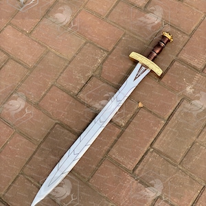 Custom Riptide Sword of Percy Jackson, Forged Olympians Sword ...