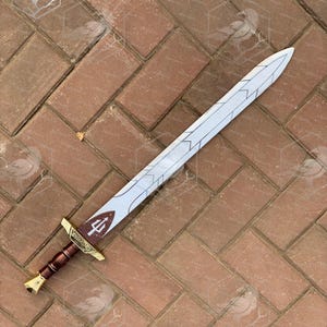 Custom Riptide Sword of Percy Jackson, Forged Olympians Sword ...