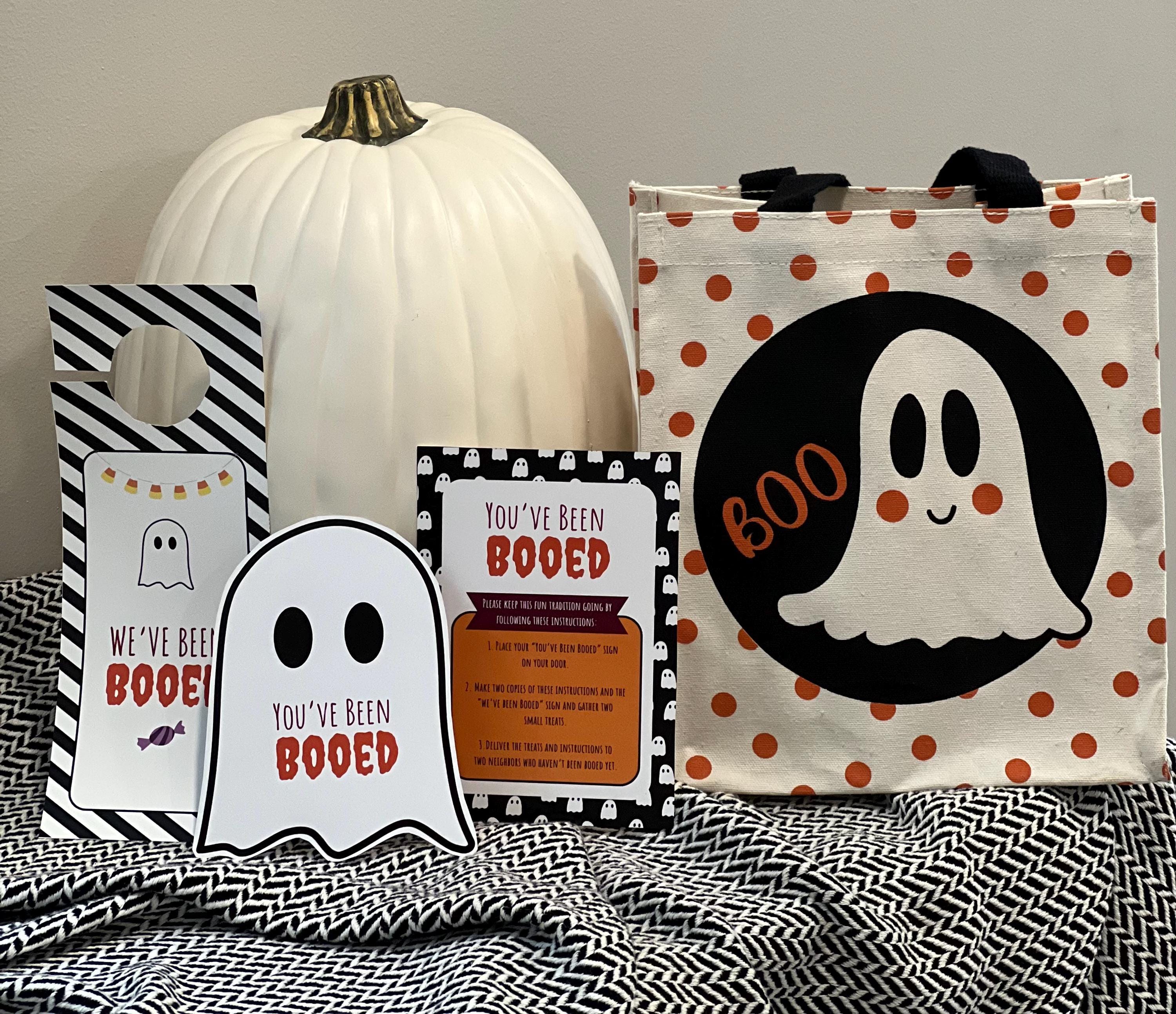 Boo Basket Tag You've Been Booed Halloween Gift Basket Digital Download ...