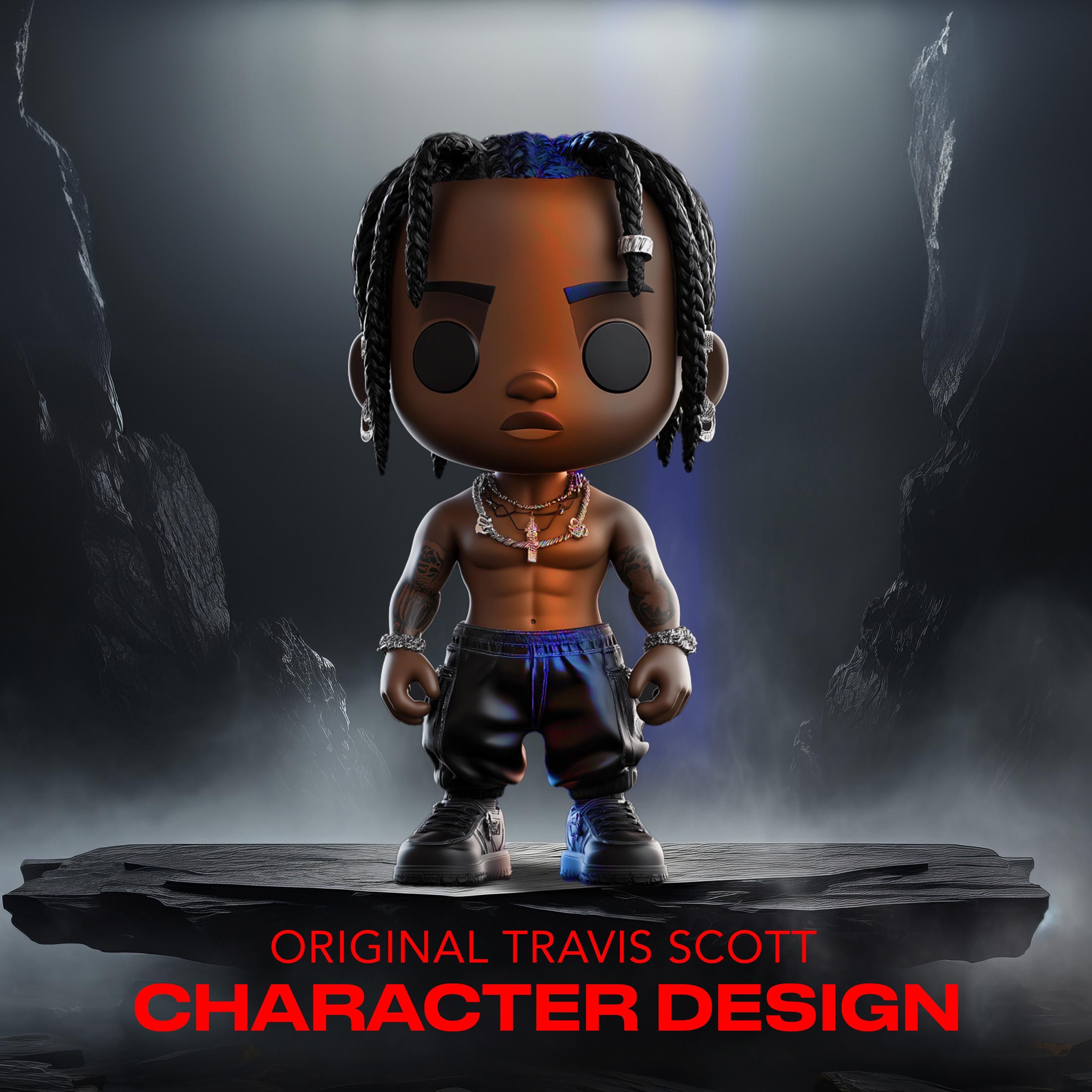 Travis Scott Digital Party Invite, Printable Cactus Jack Hypebeast ...