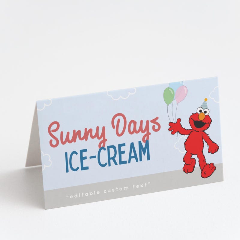 Elmo Labels - Etsy