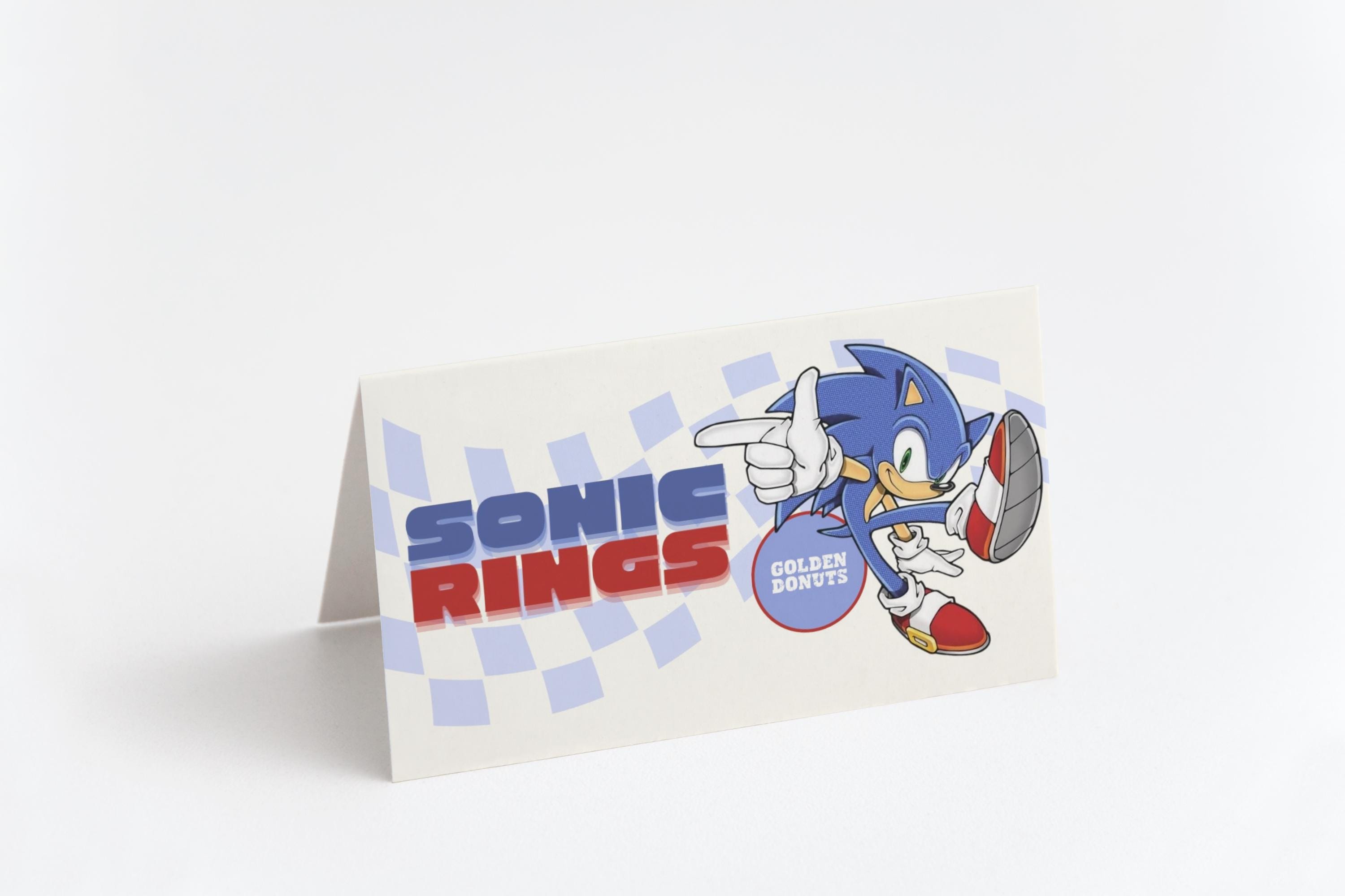Editable Modern Sonic Birthday Welcome Sign, Printable Birthday Board ...