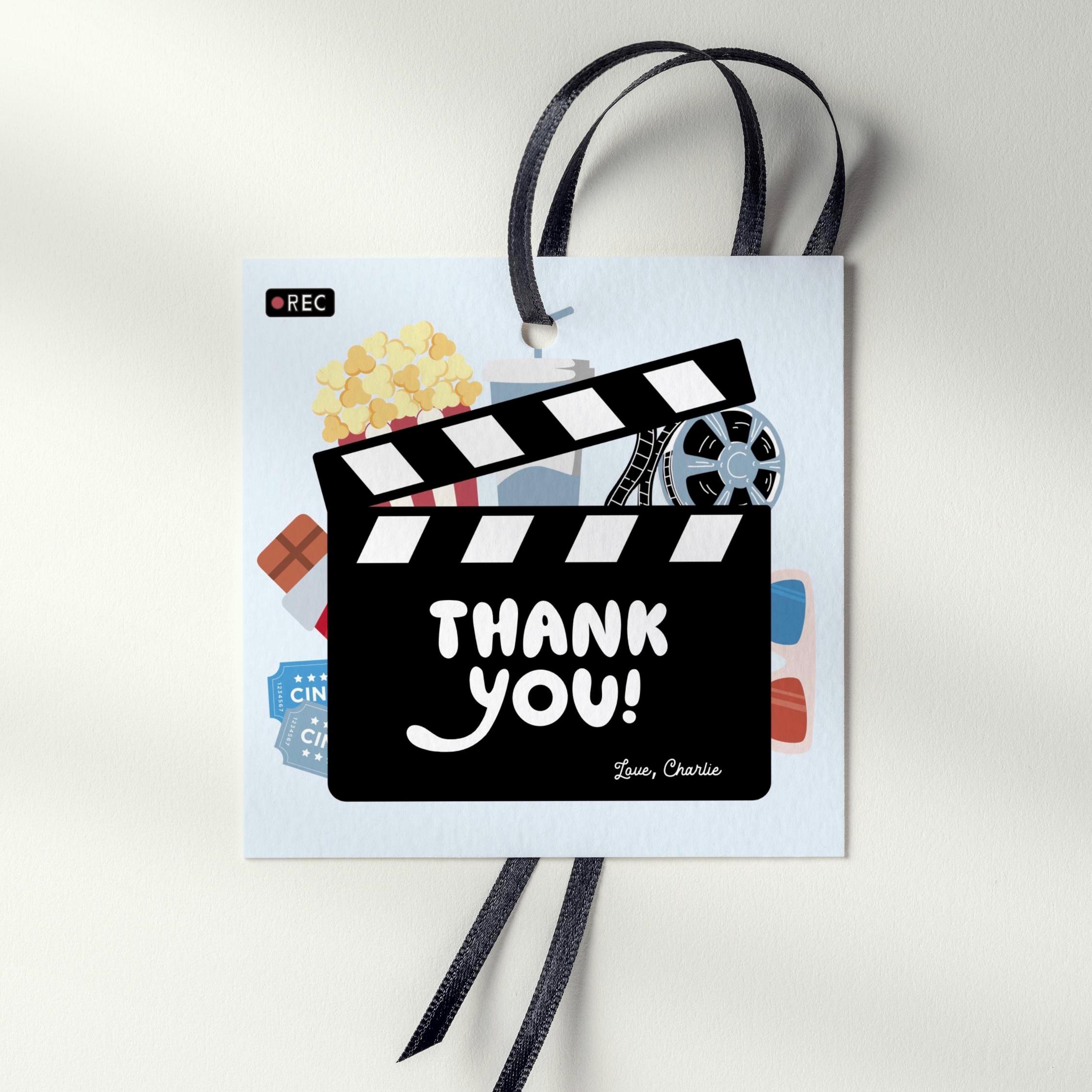 Movie Birthday Welcome Sign: Cinema Theme, Printable Template (digital ...