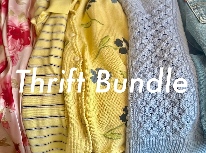 Handpicked Thrift Bundle - Etsy