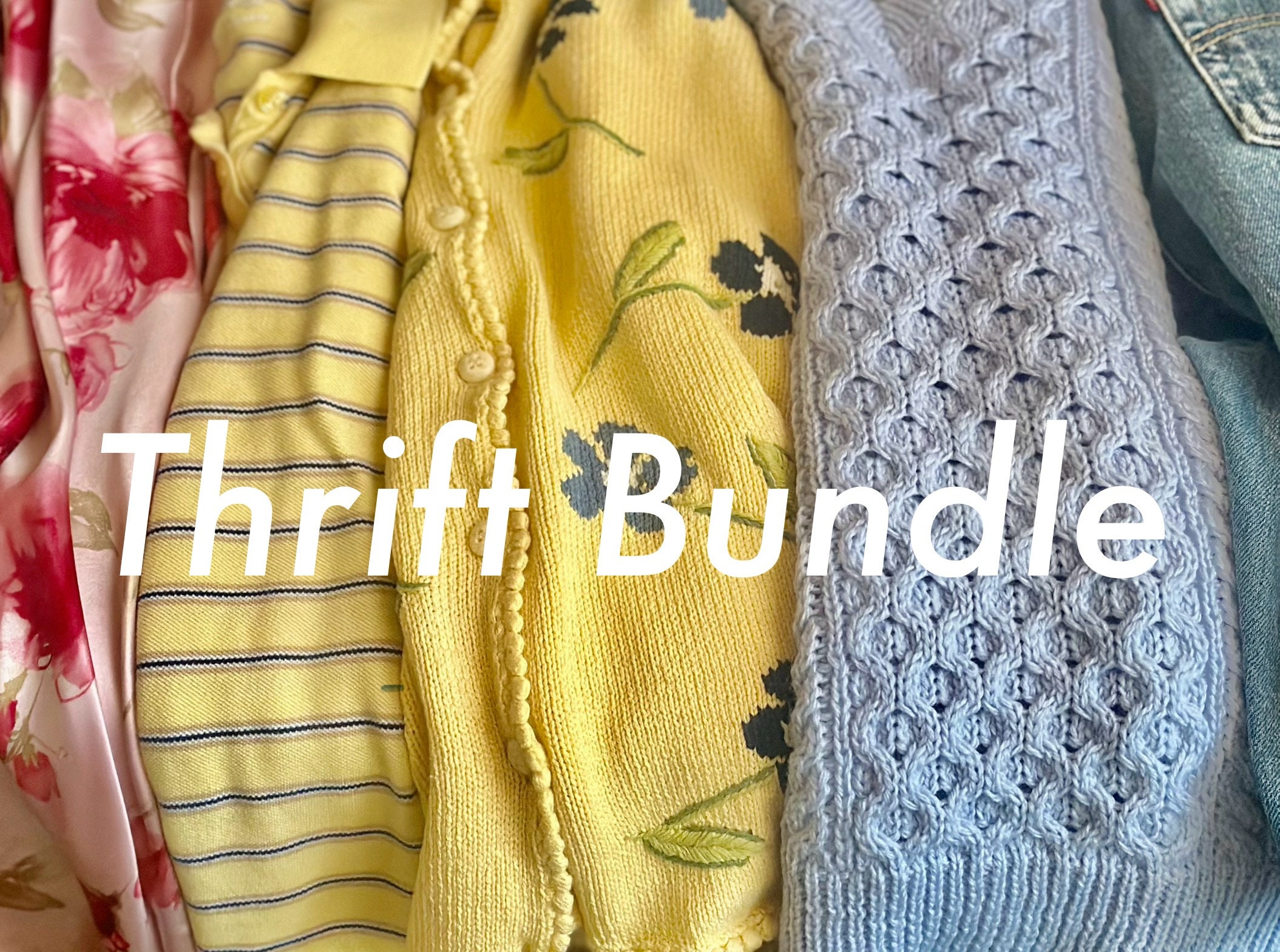 Handpicked Thrift Bundle - Etsy