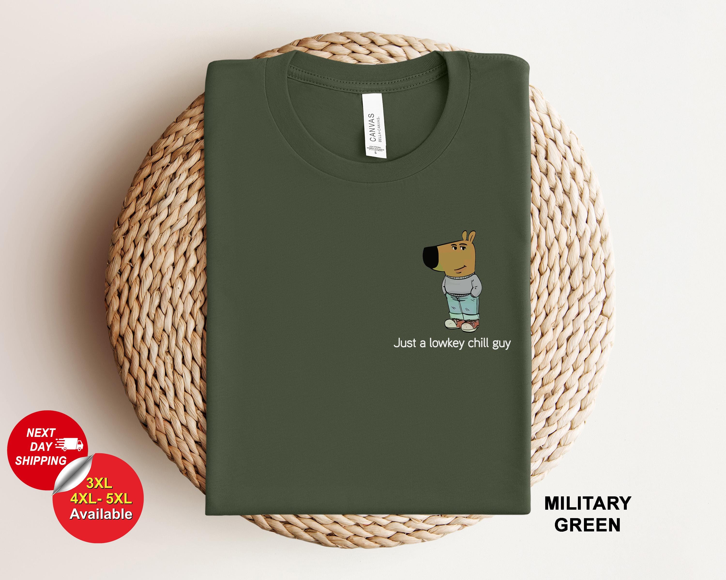 Just a Low Key Chill Guy Meme Shirt, Lowkey Chill Guy Shirt From Tiktok ...