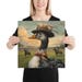 Victorian Goose at the Horse Show Poster, Goose Head Human Body, Animal ...