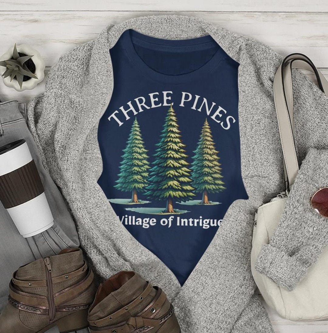 Three Pines Village of Intrigue Unisex T-shirt - Etsy