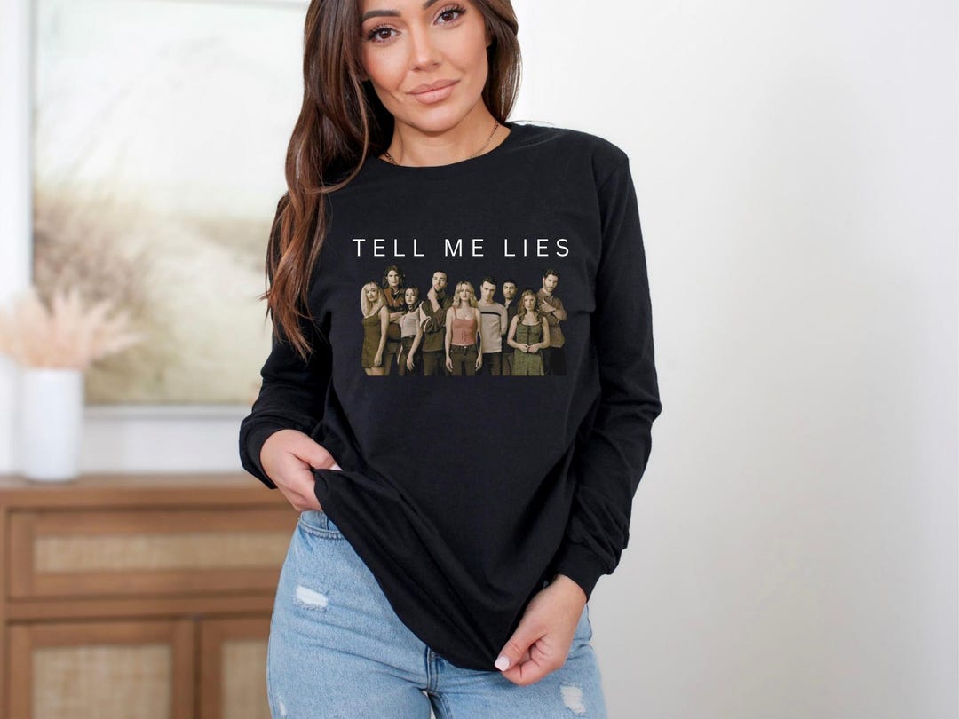 Tell Me Lies Cast Photo Tee | Long Sleeve Tee | TV Series Fan Shirt - Etsy