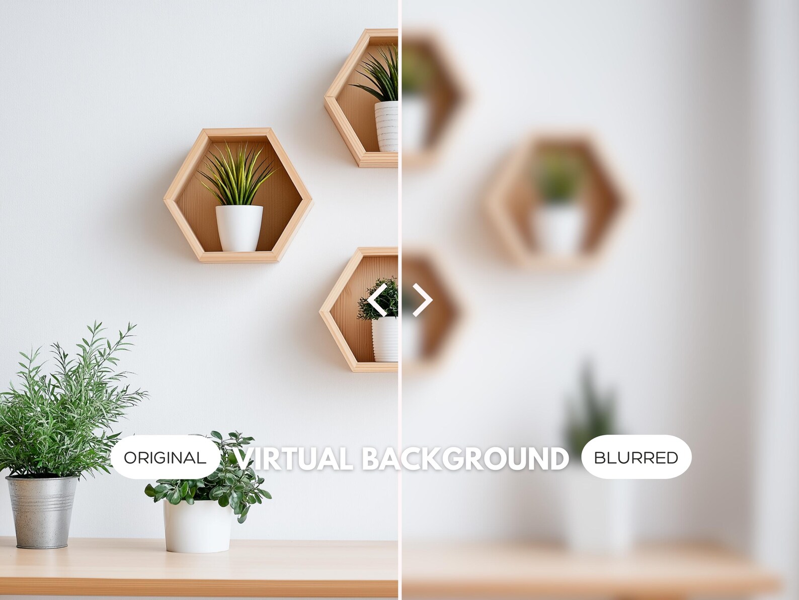 Wall Decor, Virtual Office Backgrounds, Zoom Background Office, MS ...