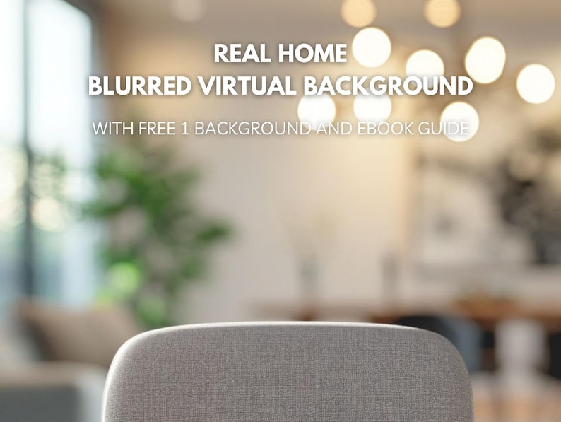 Real Home Blurred Zoom Background, Background Living Room Blur, Zoom ...