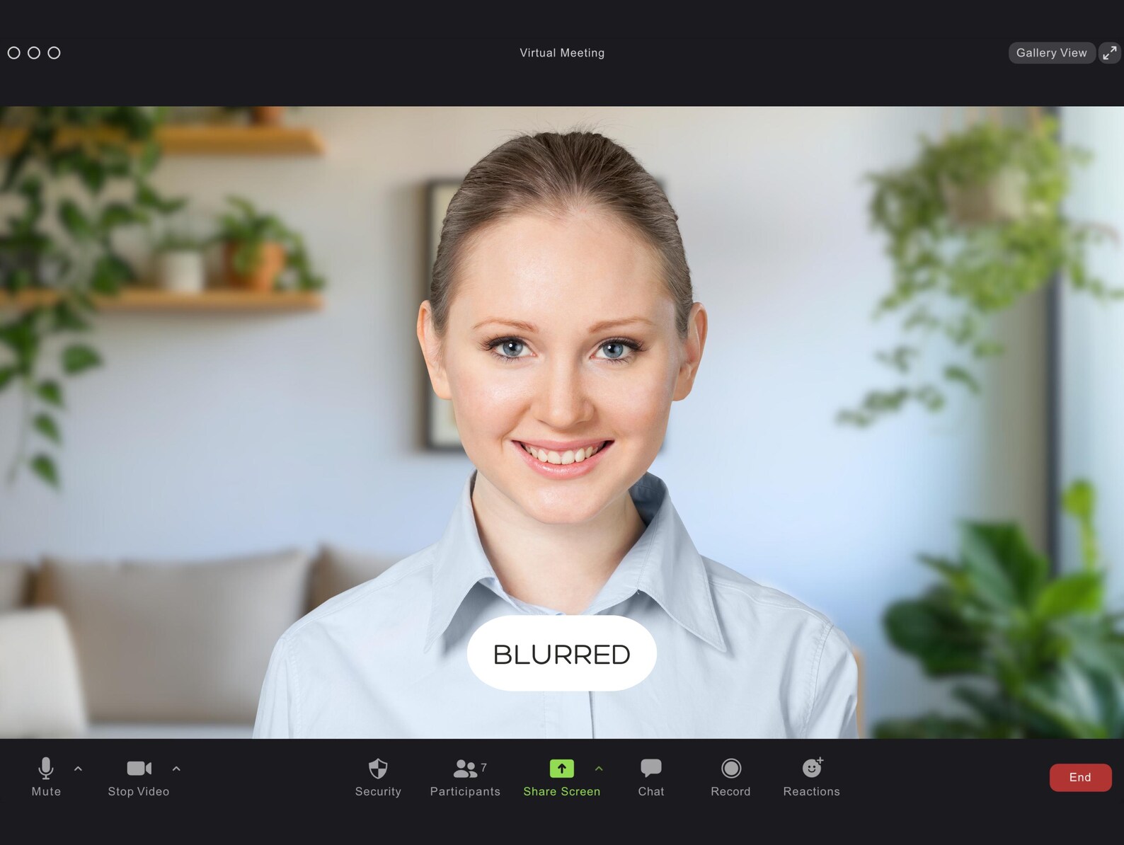 Zoom Background Home Office, Home Office Digital Backdrop, Work From ...