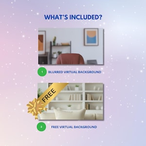Blurred Home Office Zoom Background, Modern Professional (digital ...