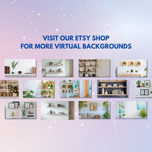 24 Virtual Backgrounds Bundle, Zoom Backgrounds, MS Teams Background ...