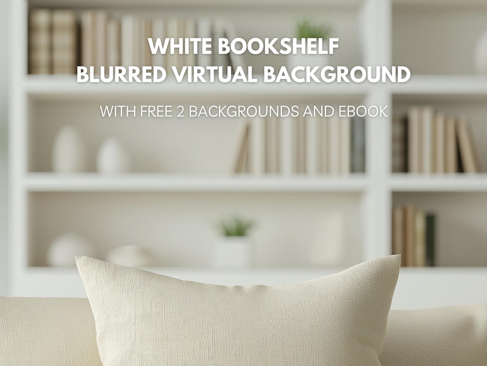 Realistic Blur Background for Therapist, Zoom Background, MS Teams ...