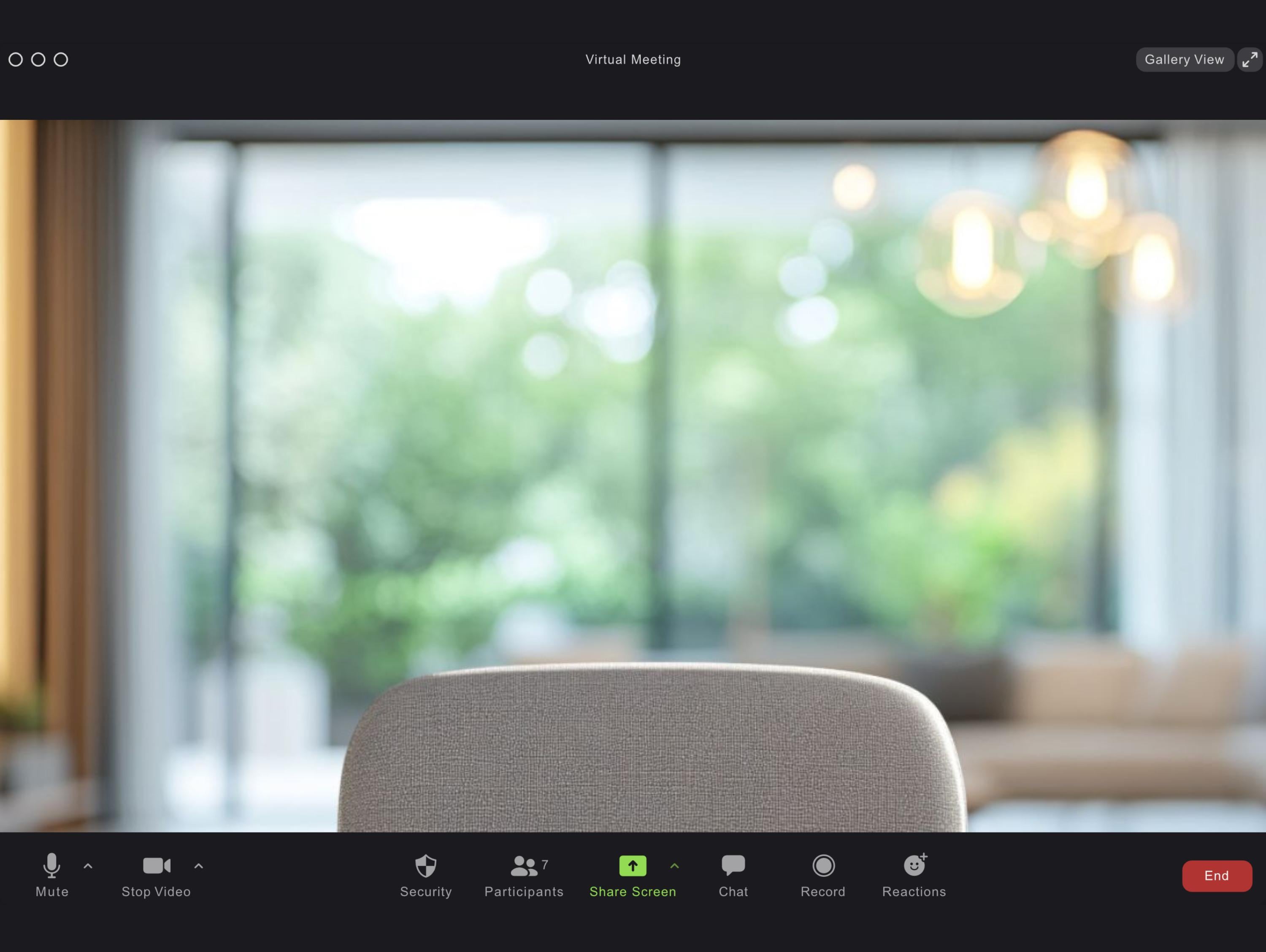 Blurry Window Zoom Background, Background Living Room Blur, Zoom Blurry ...