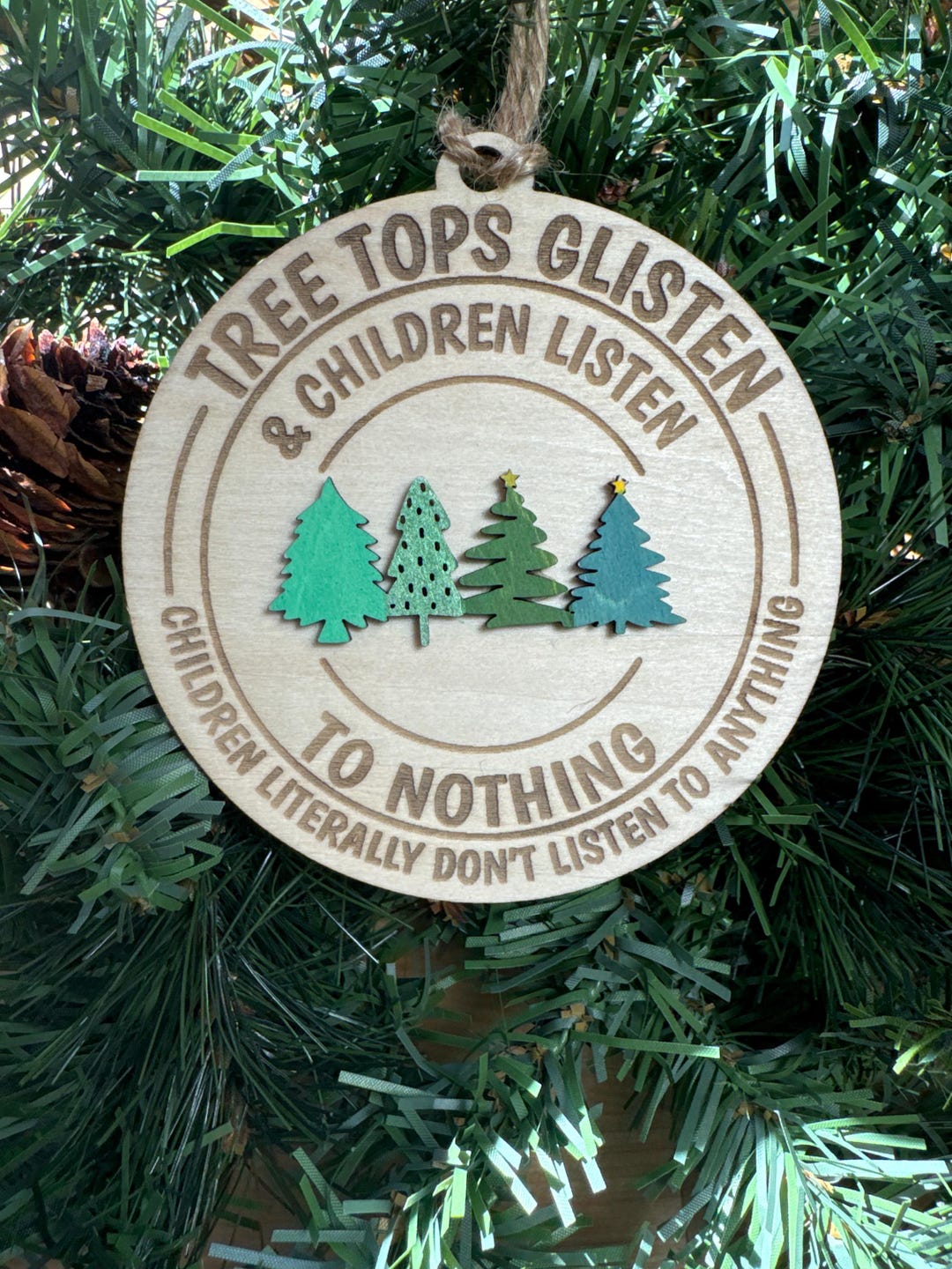 Treetops Glisten & Children Listen to Nothing Children Literally Do Not ...