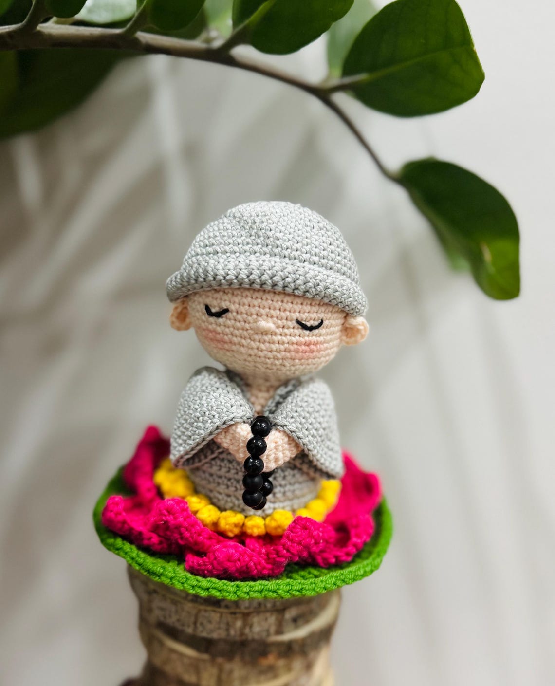 Little Monk Crochet | Peaceful Buddha Crochet | Mini Buddha Amigurumi ...
