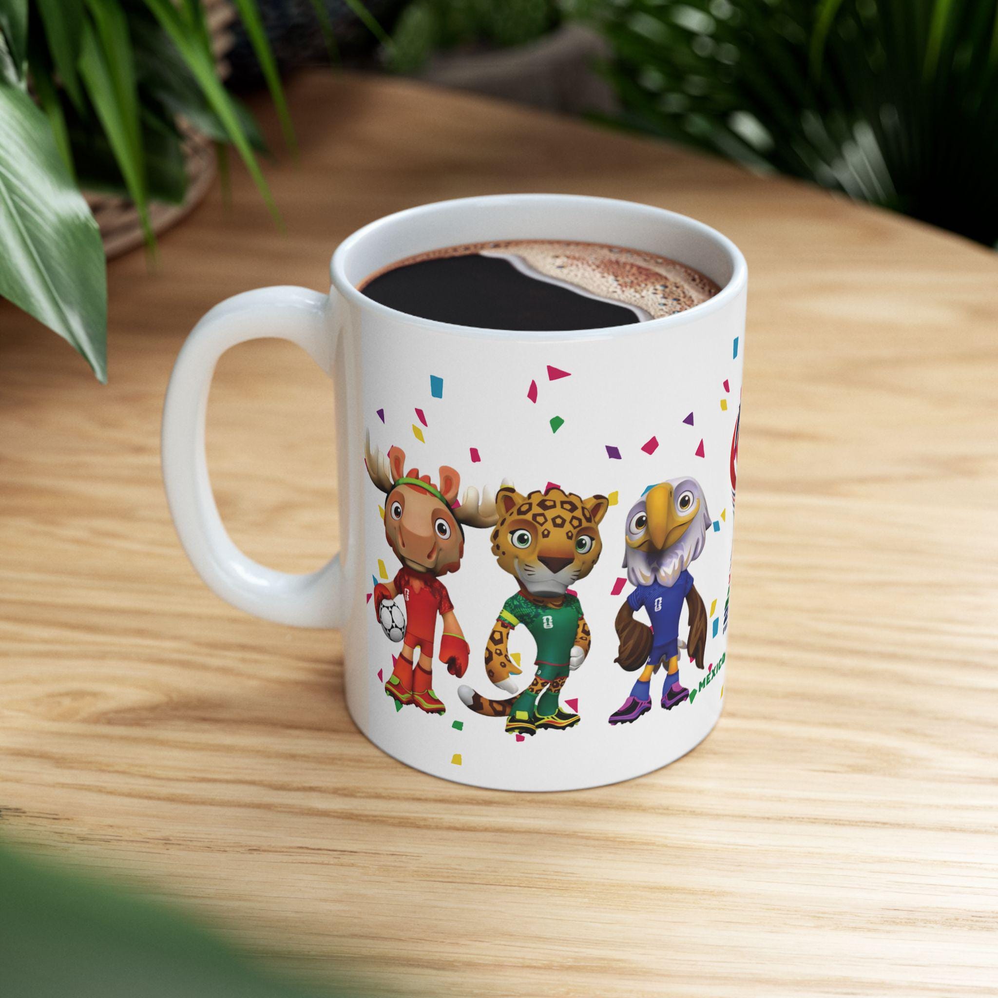 FIFA World Cup 2026 Mascot Mug, Mexico, Canada, USA (11oz, 15oz) - Etsy