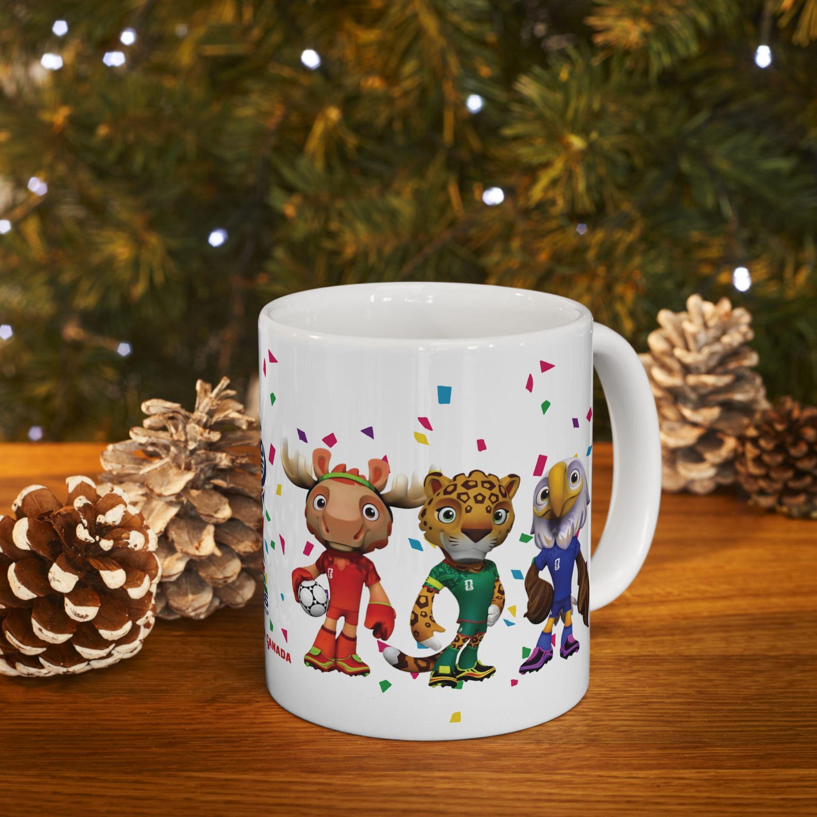 FIFA World Cup 2026 Mascot Mug, Mexico, Canada, USA (11oz, 15oz) - Etsy