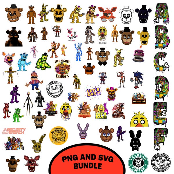 Five Nights at Freddy's Papercraft - Etsy