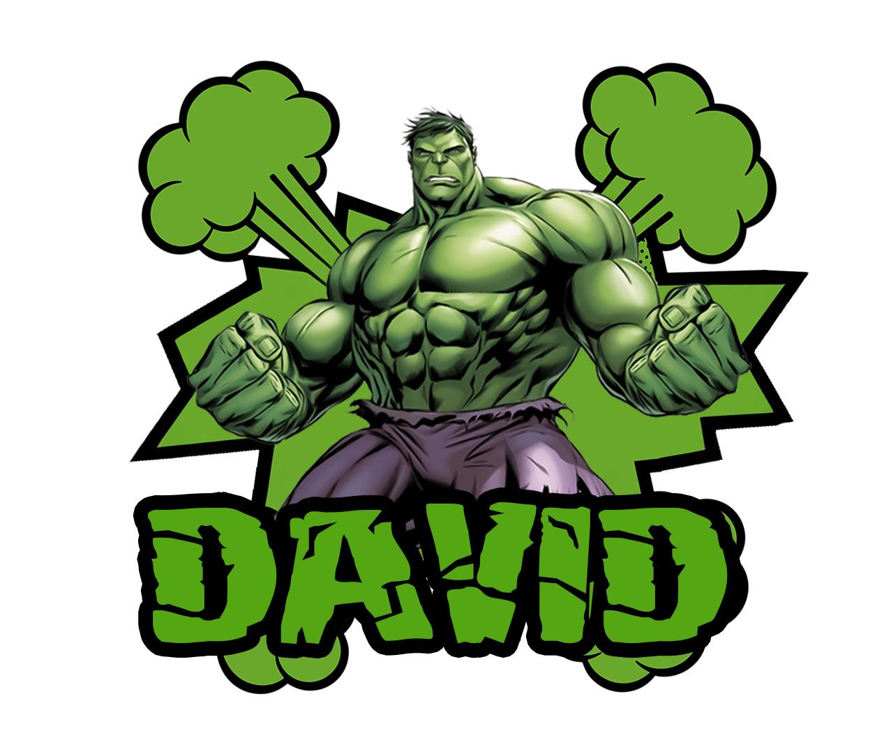 Hulk Caketopper, Hulk Printable Cake Topper, Hulk Birthday Caketopper ...