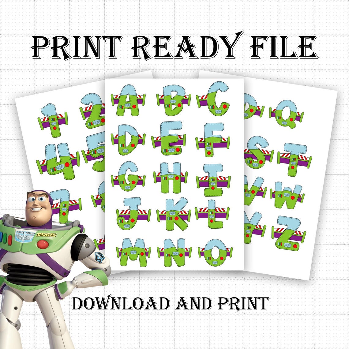 Buzz Lightyear Alphabet Png, Buzz Lightyear Toy Story Font, Buzz ...