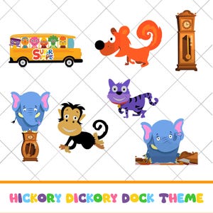 Super Simple Songs Png and Svg Bundle, Super Simple Song Cake Topper ...