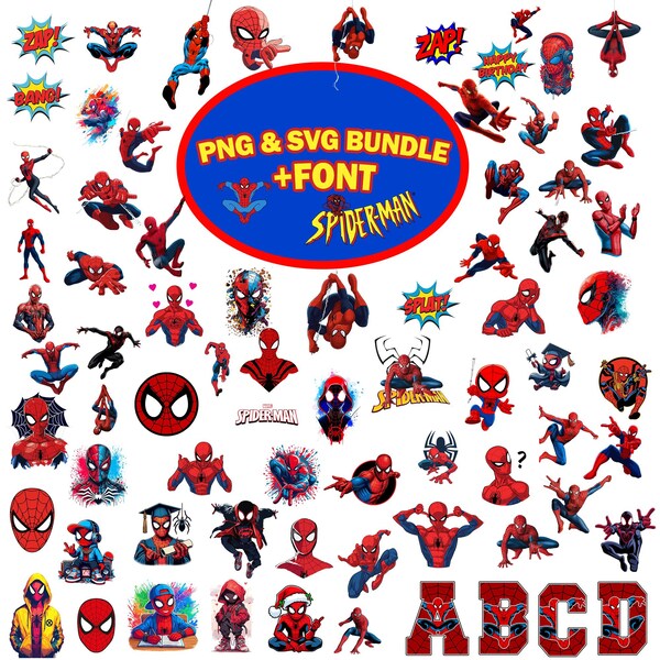 Spiderman Svg - Etsy