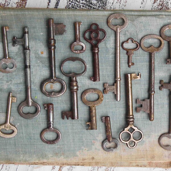 Skeleton Key Art - Etsy