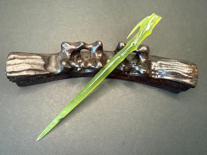 Handmade Xiuyan Jade Bamboo Hairpin, Lucky Oriental Hair Jewelry - Etsy