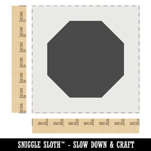 Octagon Solid Wall Cookie DIY Craft Reusable Stencil - Etsy